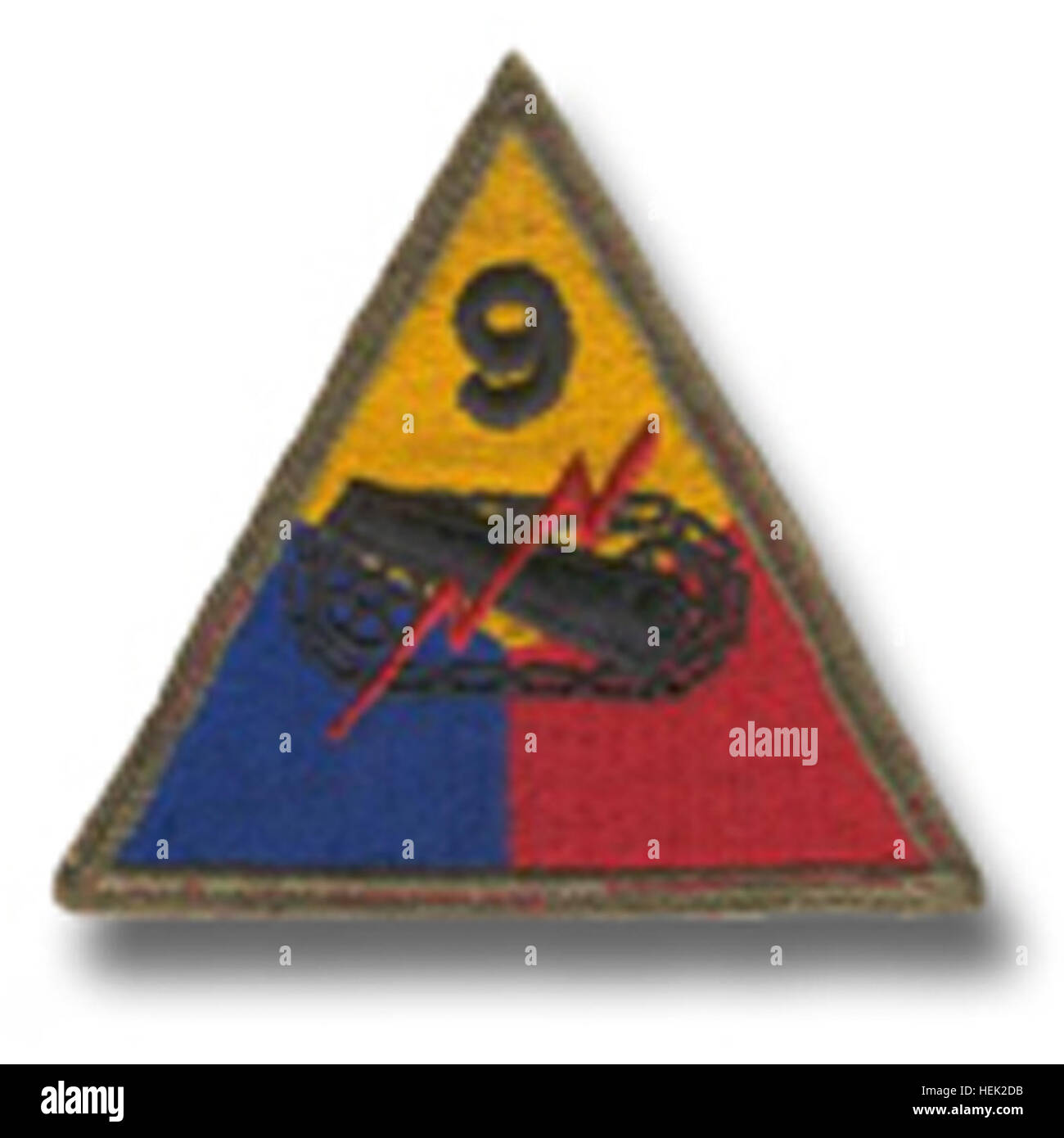 9th Armd Div patch Stock Photo - Alamy
