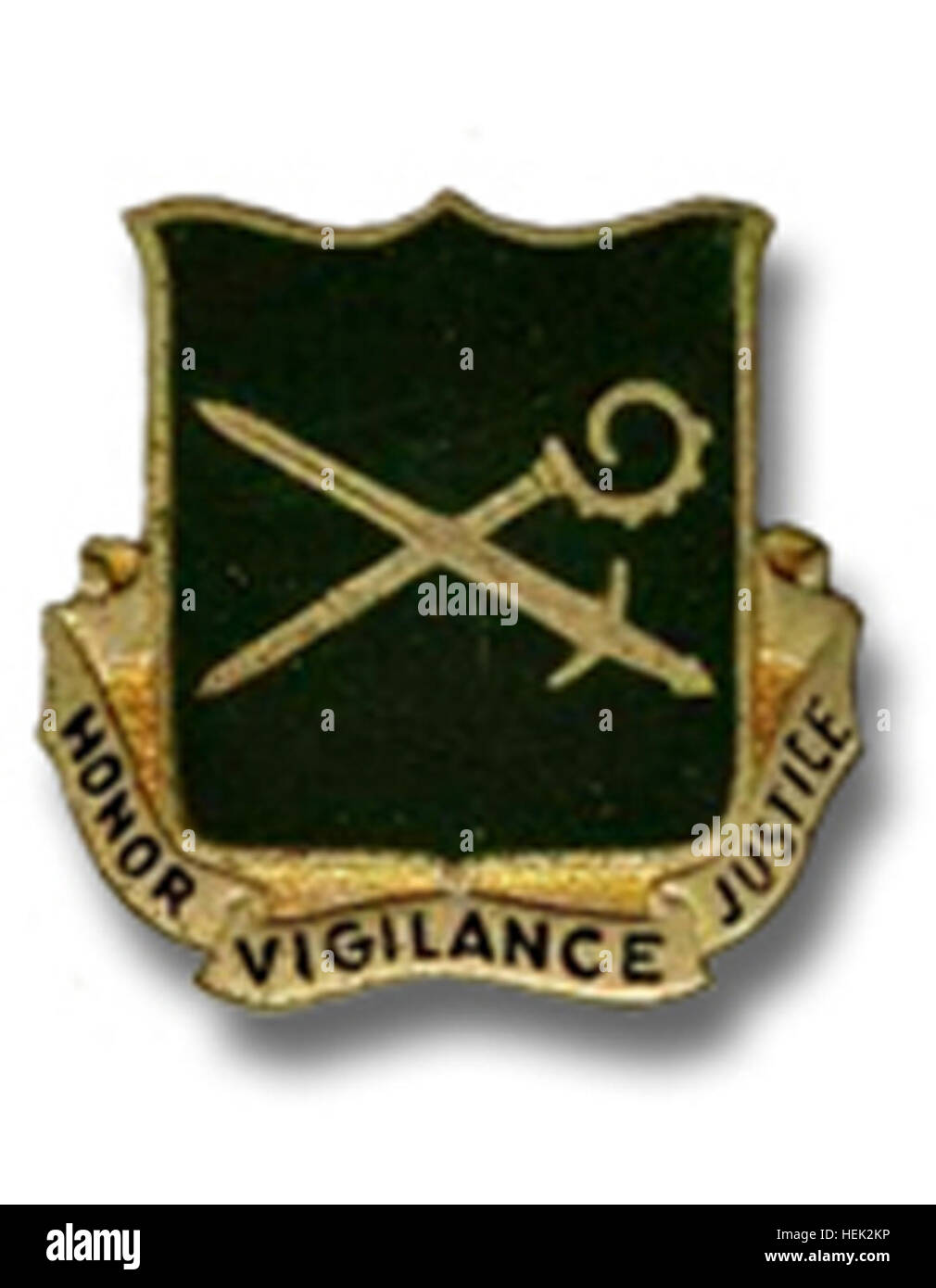 385th MP Bn crest Stock Photo - Alamy