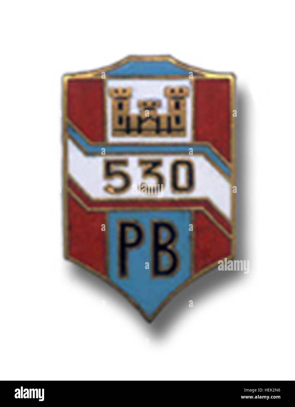 530th Engr Co crest Stock Photo - Alamy