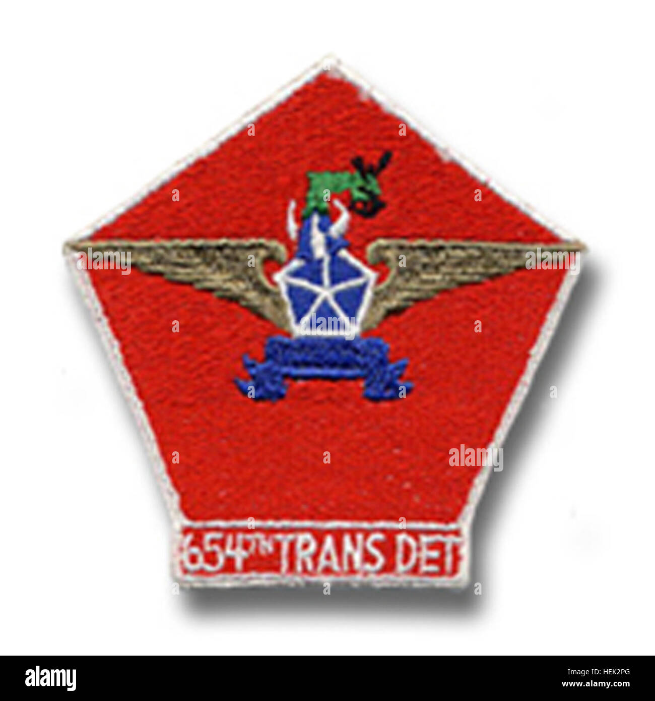 654th Trans Det pocket patch Stock Photo - Alamy