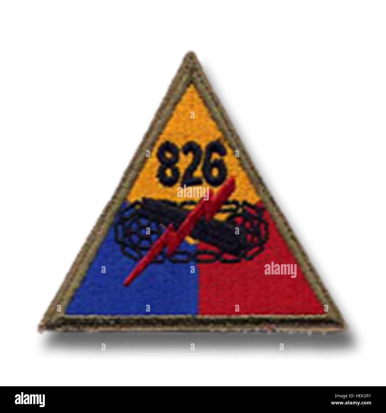 826th Tank Bn pocket patch Stock Photo - Alamy