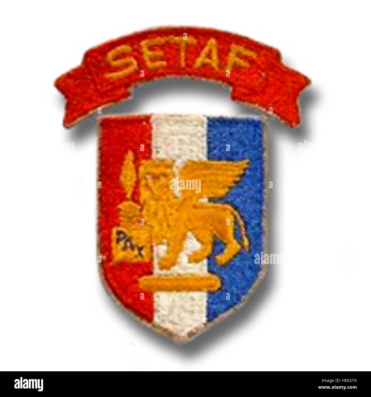 SETAF patch great Stock Photo - Alamy