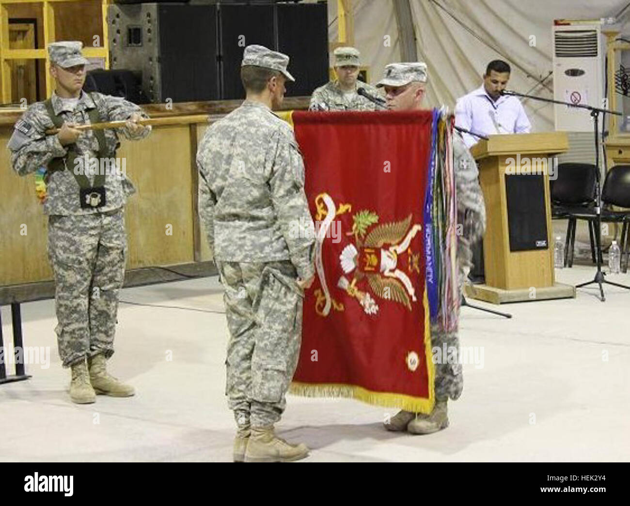 Lt. Col. Jonathan Howerton, commander, 3rd Battalion, 29th Field ...