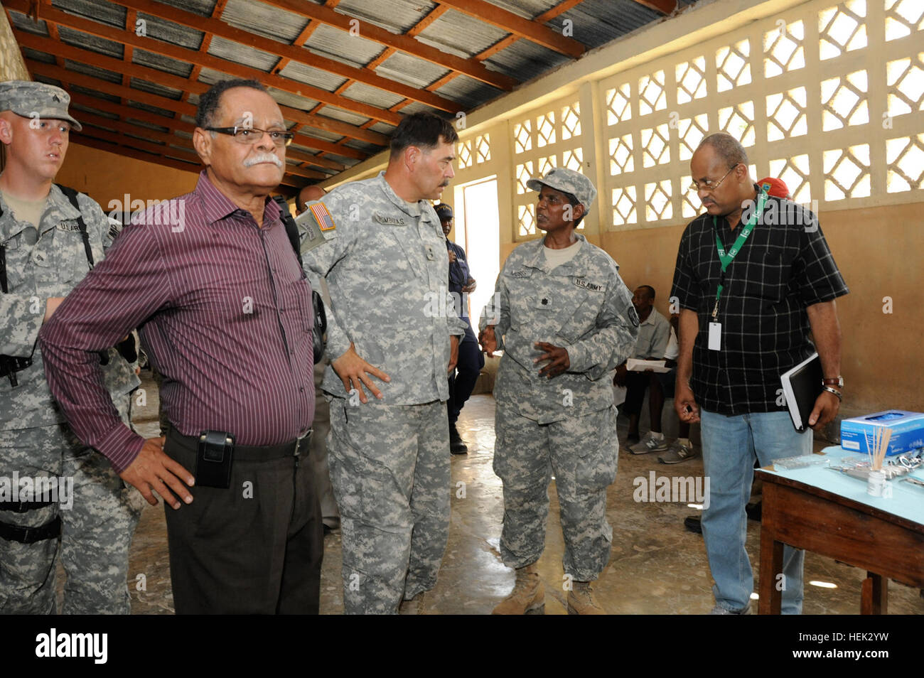 Lt. Col. Clara Moses, 94th Combat Support Hospital, Seagoville, Texas ...