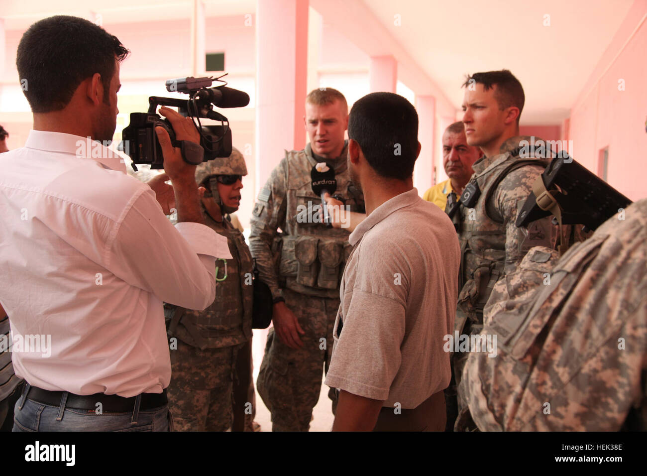 U.S. Army Capt. Michael Herbek and Staff Sgt. Eddy Buhse, Charlie ...