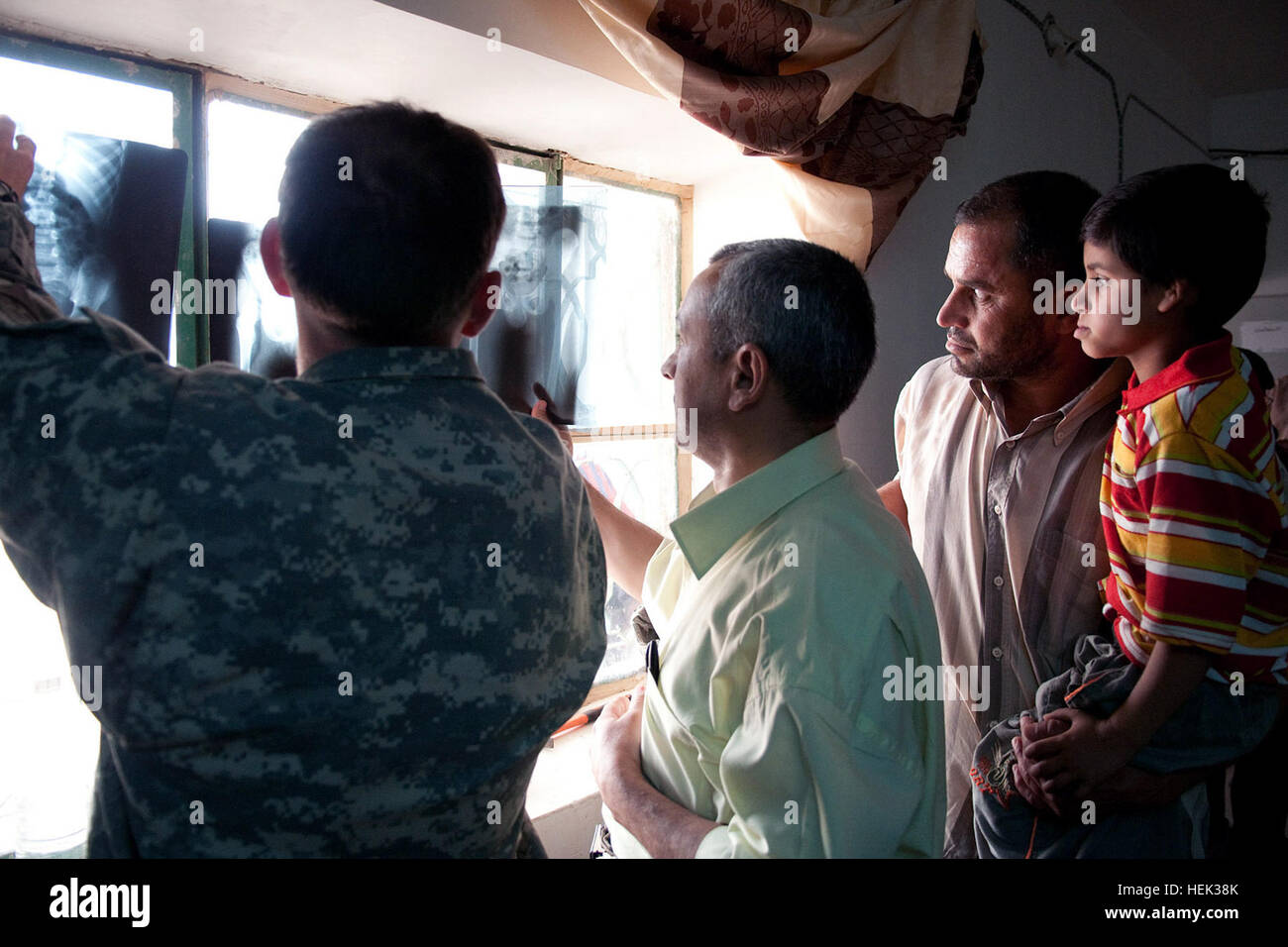 Physician's assistant Capt. Kenneth Brodie with 3rd Battalion, 319th ...