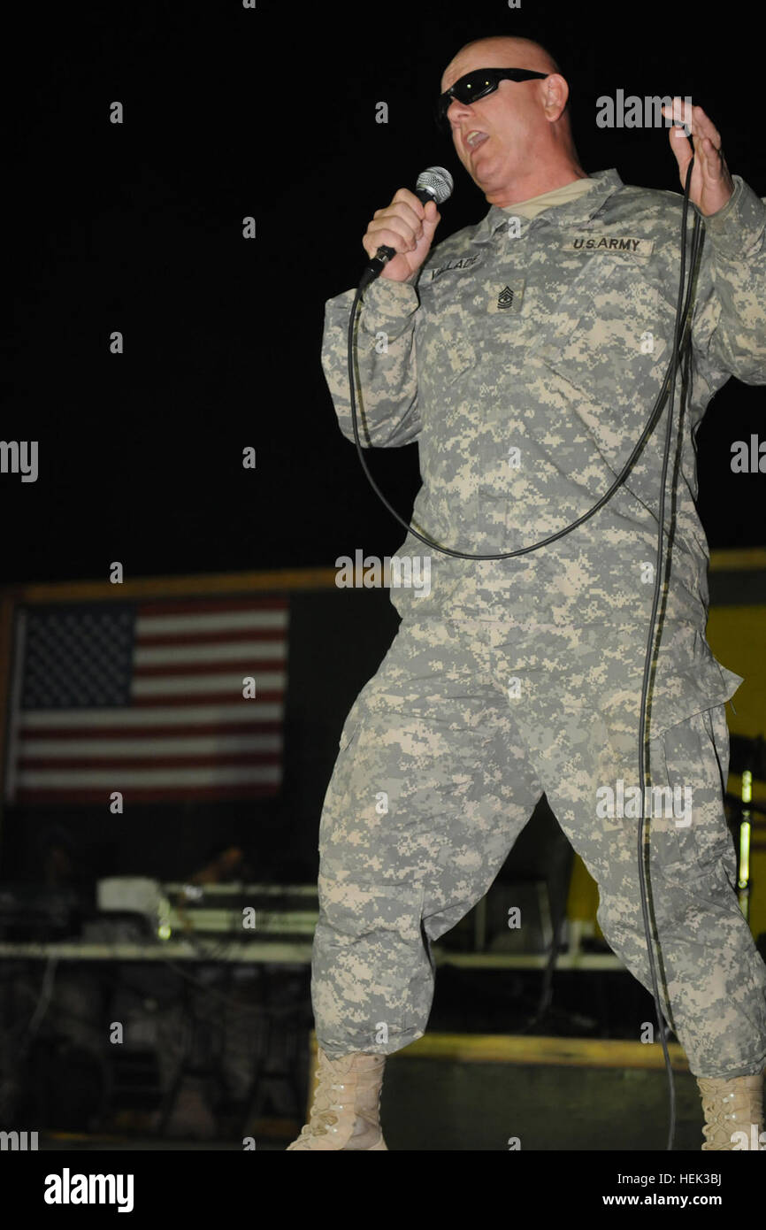 Command Sgt. Maj. Paul Vallade, the G-4 maintenance sergeant major of ...