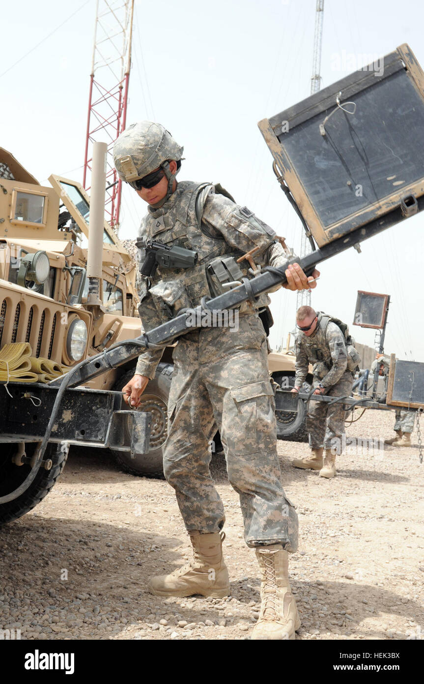 Pfc. Gabriel Fain, a Hartford, Mich., native and military policeman ...