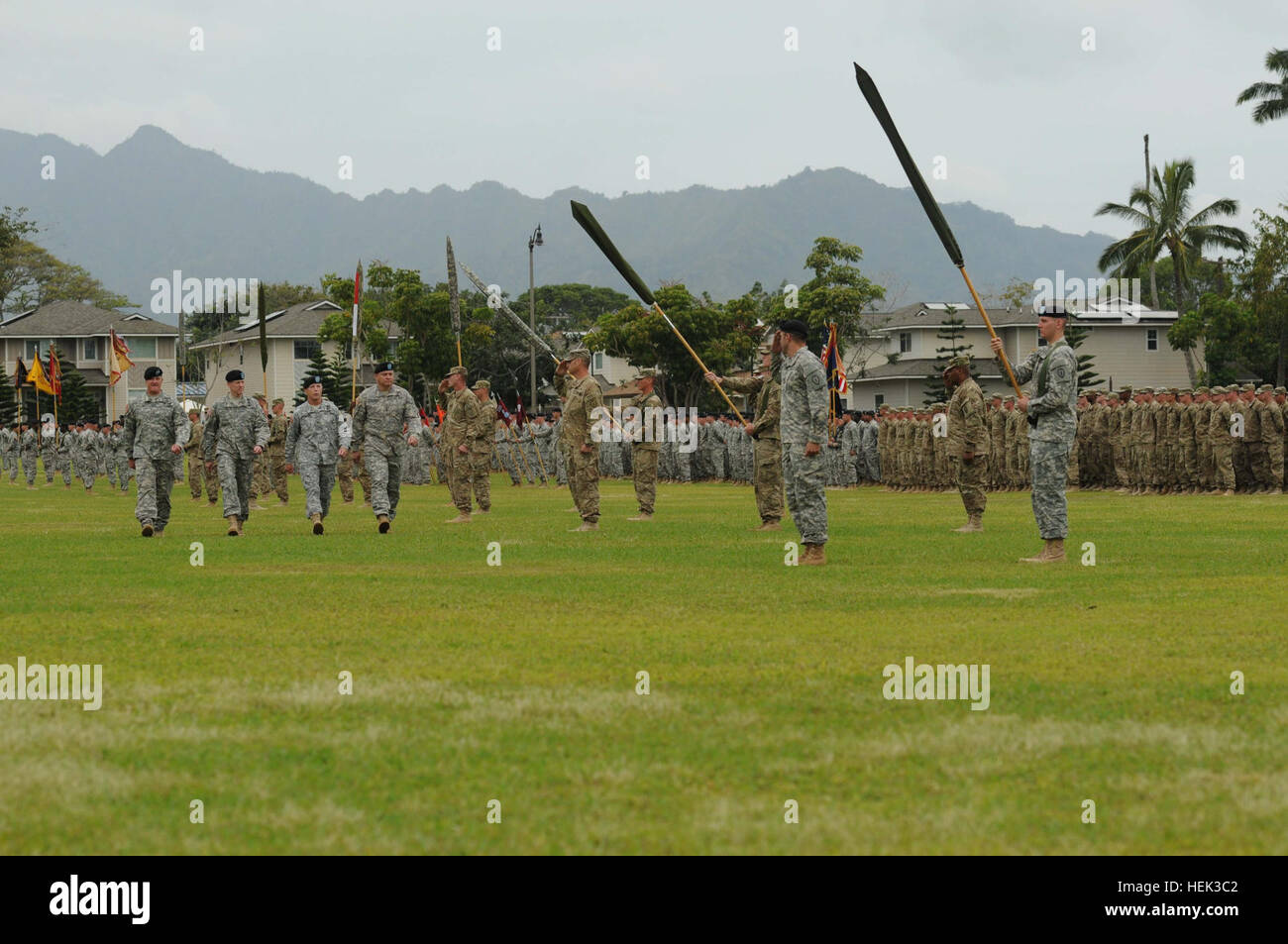 (Right-left) Lt. Gen. Frank Wiercinski, commander, U.S. Army Pacific ...