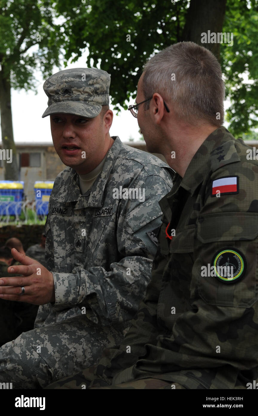 Soldiers from U.S. Army Europe's Alpha Battery, 5th Battalion, 7th Air ...