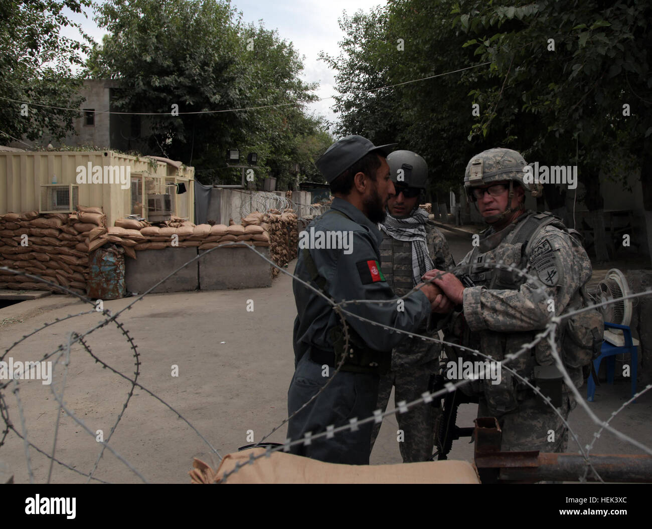 U.S. Army Captain Glen Battschinger, a commander of the Preventional ...