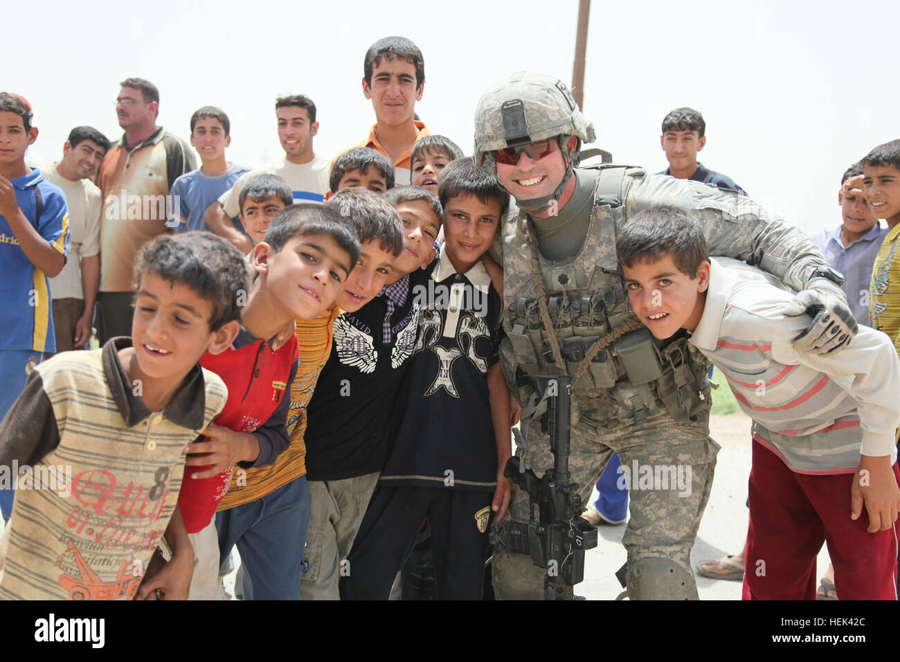 U.S. Army Lt. Col. Michael Lawrence, Commander of 2nd Battalion, 23rd ...