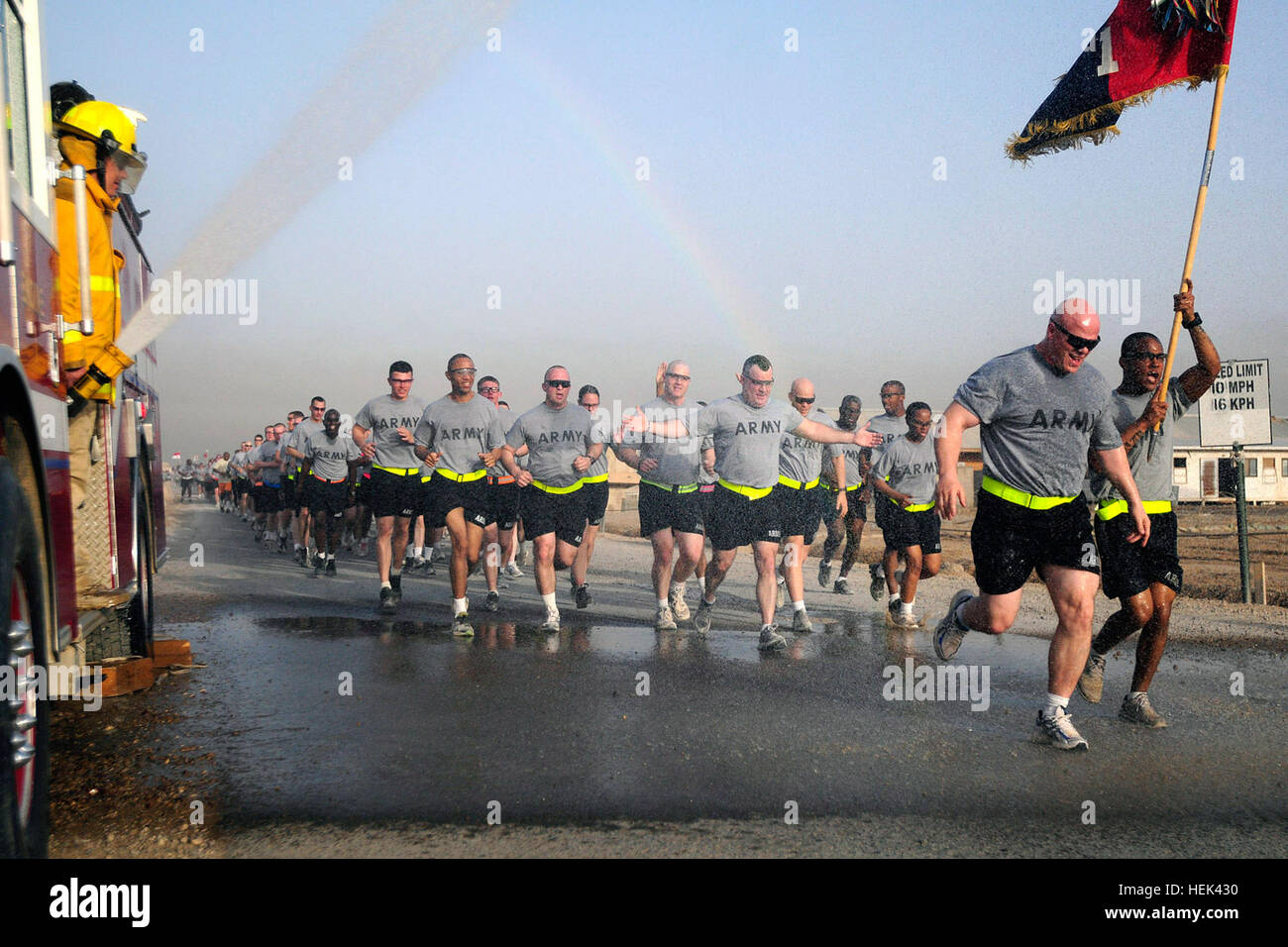 The 1st Advise and Assist Brigade, 3rd Infantry Division commander, Col ...