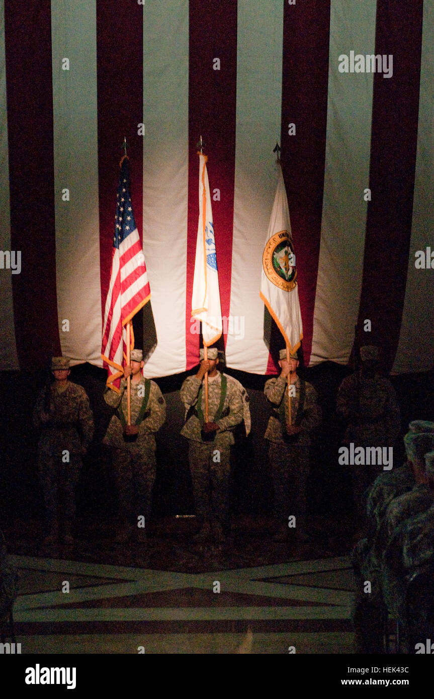 The III Corps color guard was in the spotlight as United States Forces ...