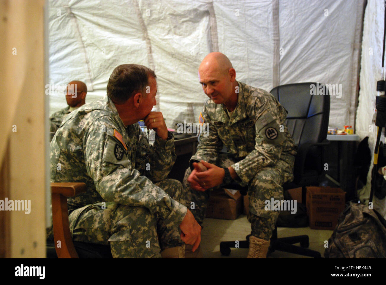 Maj. Gen. Bennett C. Landreneau, the adjutant general of Louisiana ...