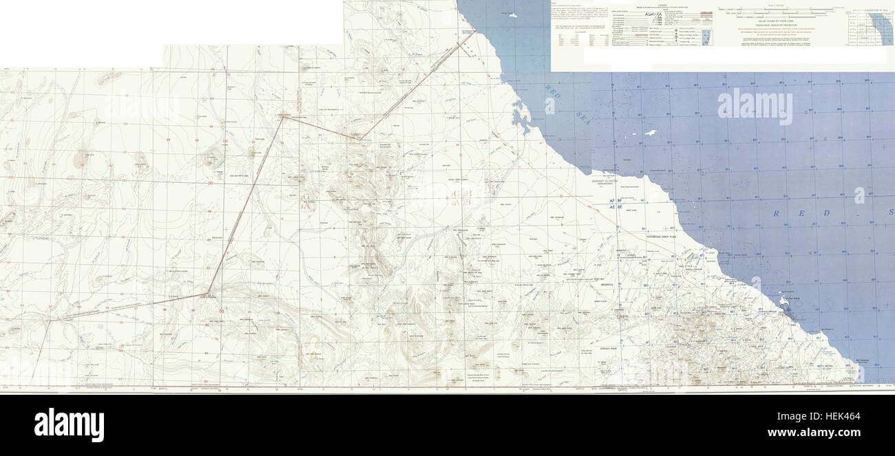 Cut Map of the Hala'ib triangle Stock Photo - Alamy