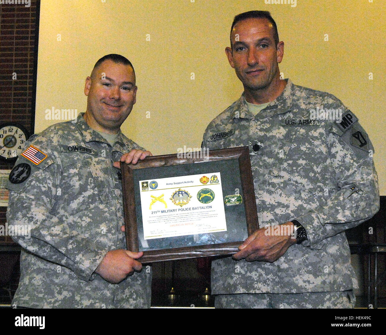 211th military police company hi-res stock photography and images - Alamy