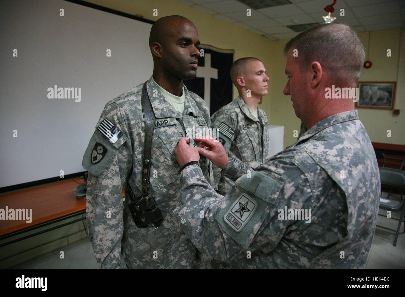Spc. Farrell Mapp, a Soldier with the California National Guard, 49th ...