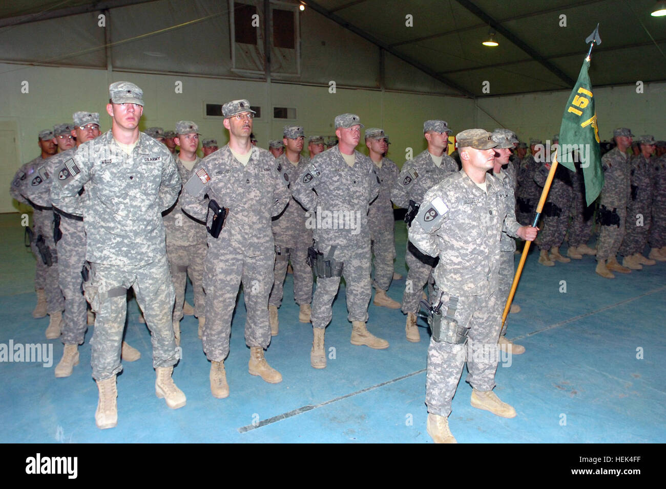 The 151st Military Police Battalion of the West Virginia National Guard ...