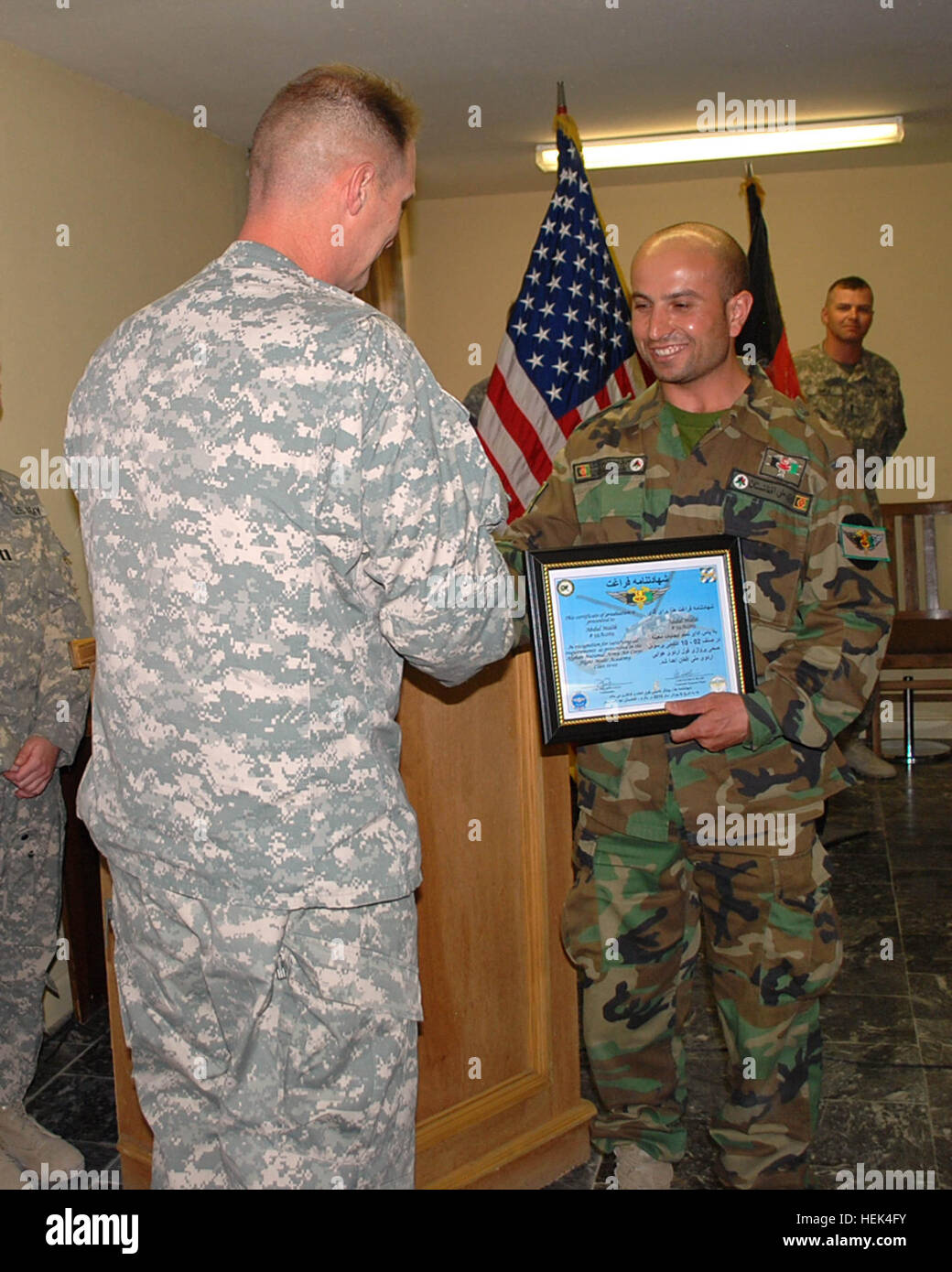 U.S. Army Col. Don Galli, commander of the 3rd Combat Aviation Brigade ...