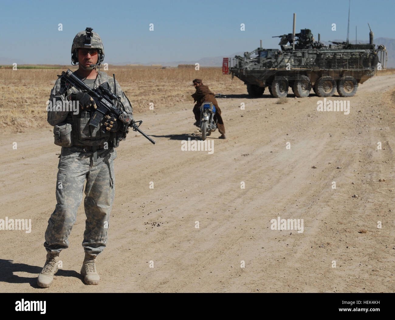 Staff Sgt. Joshua Didier, Alpha Troop section leader of the 8th ...