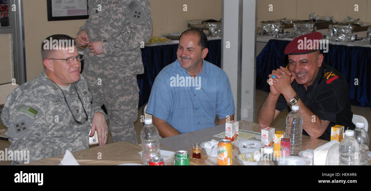 Col. James E. Rainey, commander, 3rd Brigade Combat Team, 4th Infantry ...