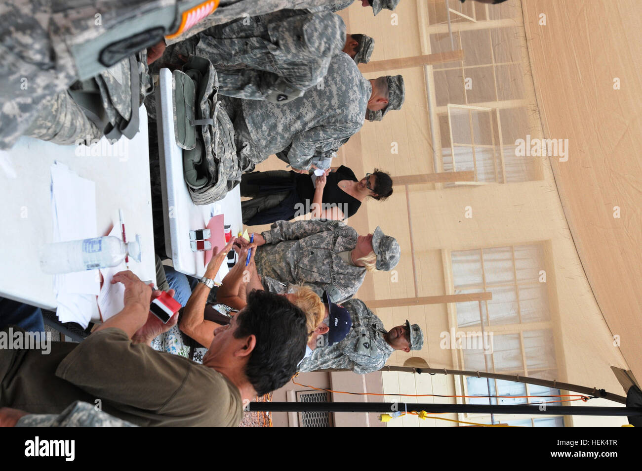 In this image, released by the Texas Army National Guard, Lindsay Wise ...