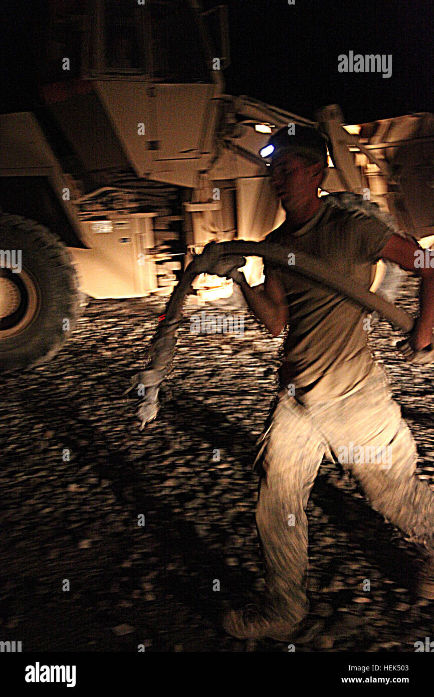 U.S. Army Sgt. Steven LaChapelle from A & B Platoon, Alpha Company ...