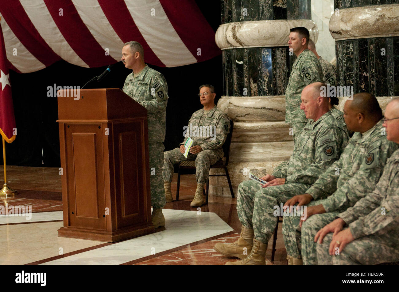 Brig. Gen. Donald Currier, 49th Military Police Brigade commander ...