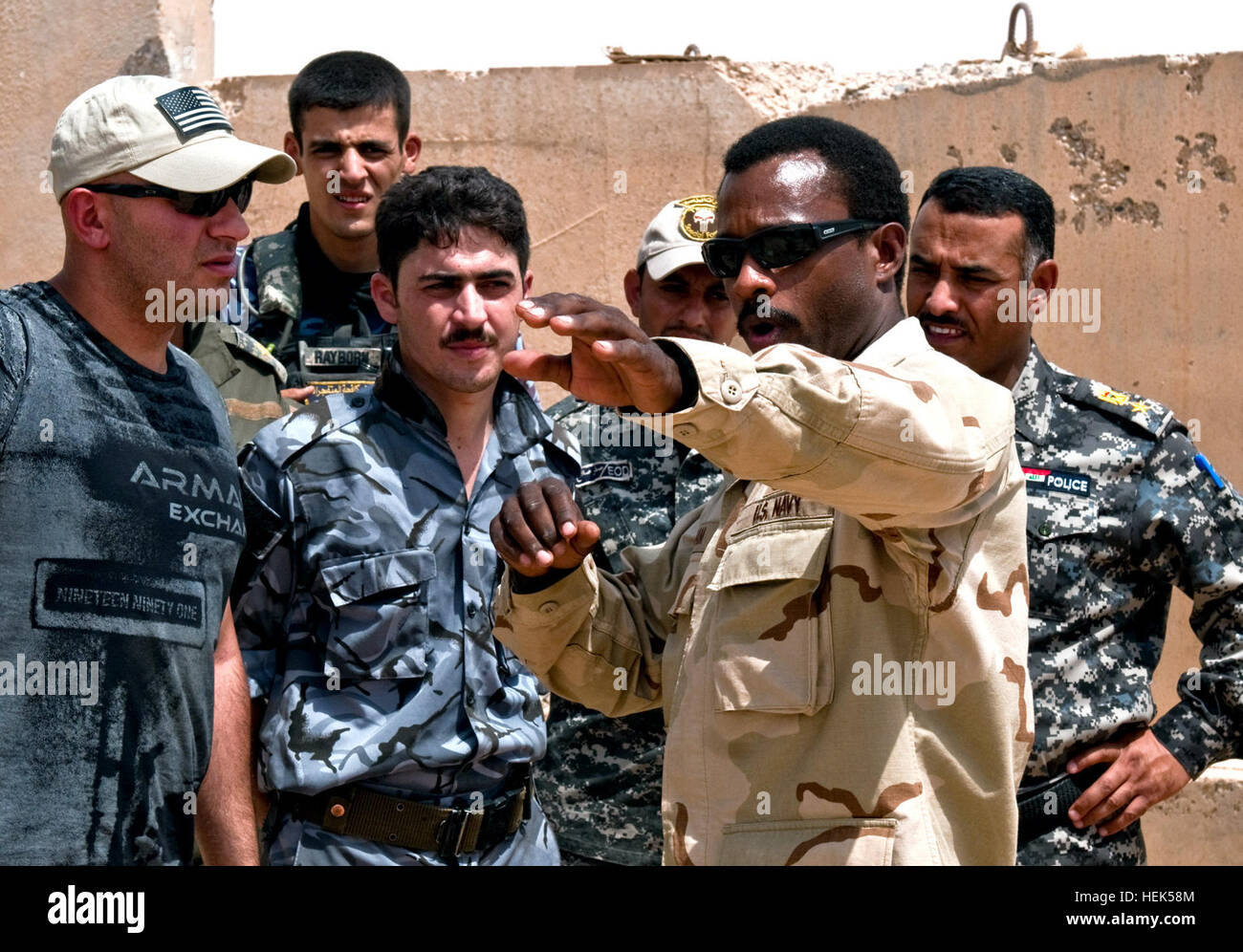 Rashid Graham, the senior bomb technician with Explosive Ordnance ...