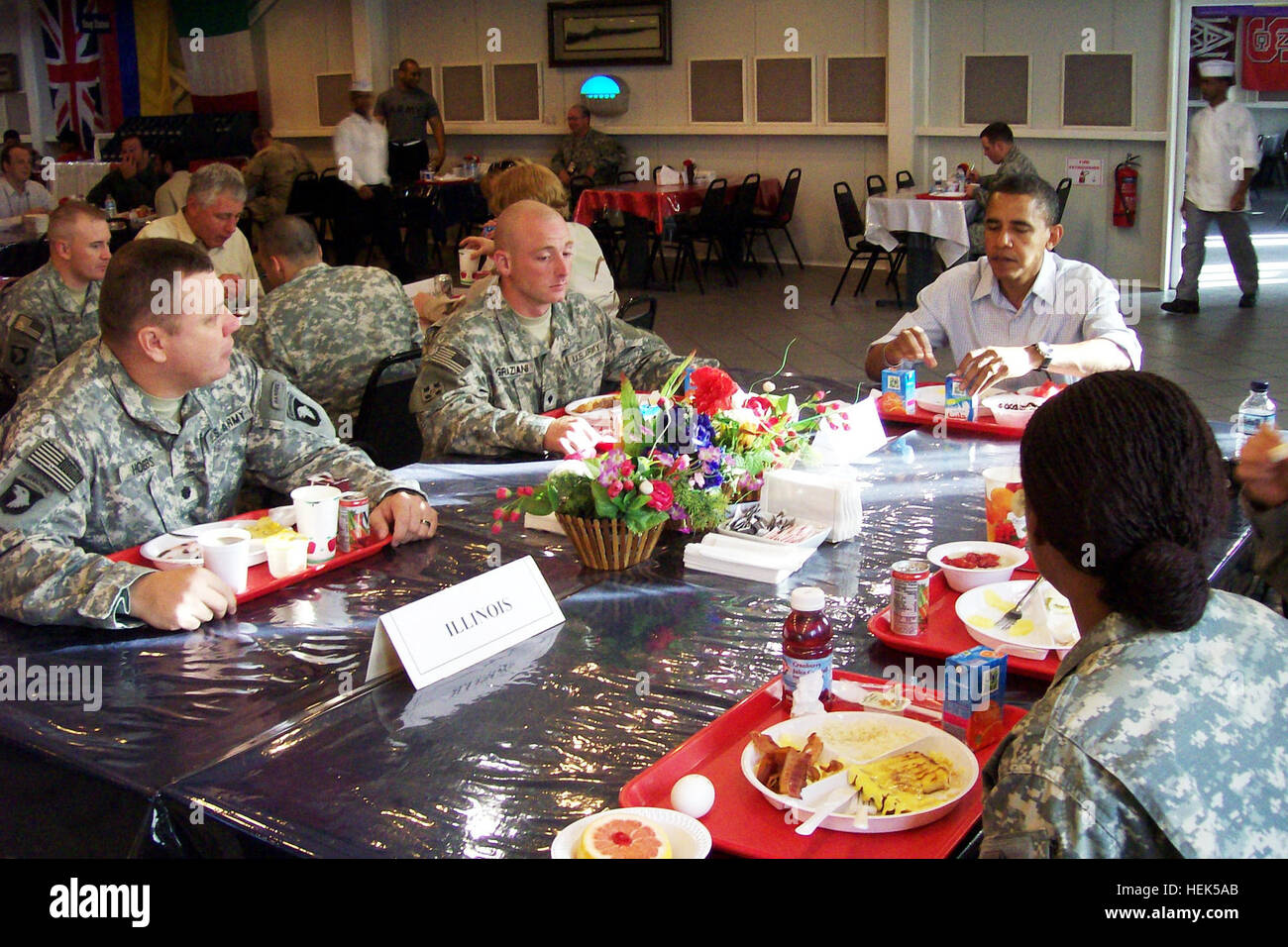 Barack Obama 2008 Iraq 20 Stock Photo - Alamy