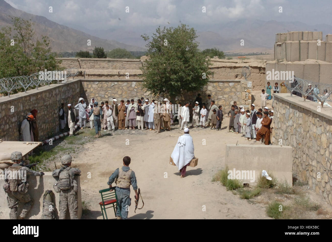 U.S. Army soldiers, Legion Company, 1st Battalion 503rd Infantry ...