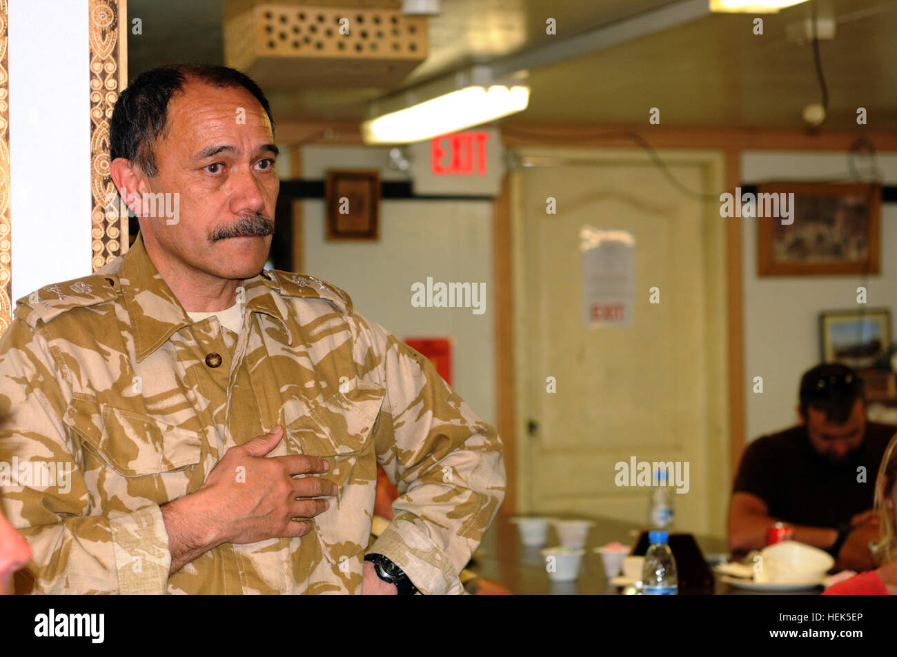 1000817-A-3904H-001Lt. Gen. Jeremiah (Jerry) Mateparae, the Chief of ...
