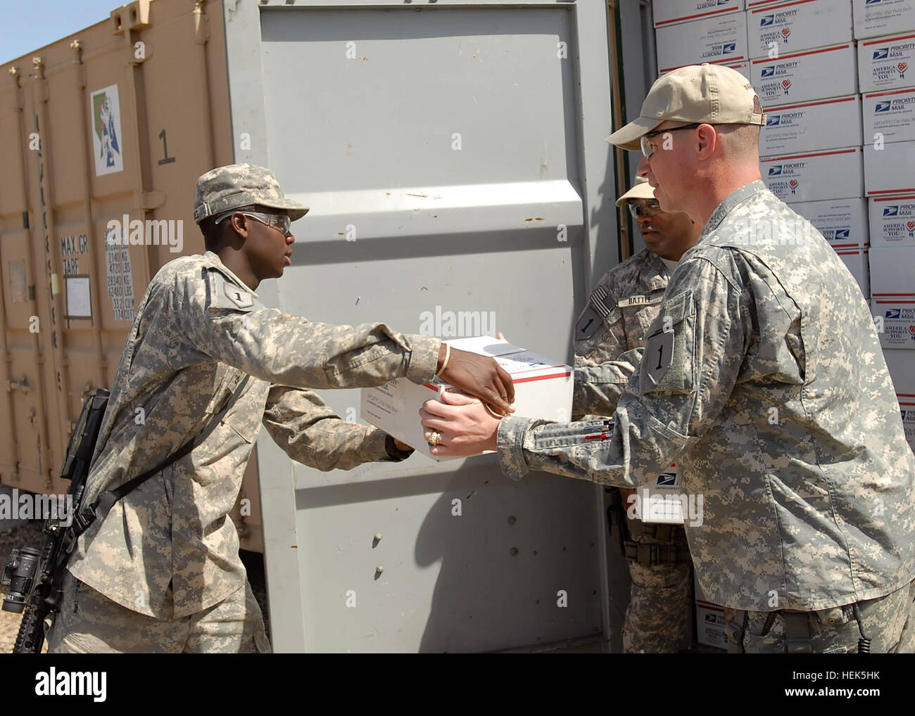 Col. Joseph Martin (right), commander, 2nd Heavy Brigade Combat Team ...