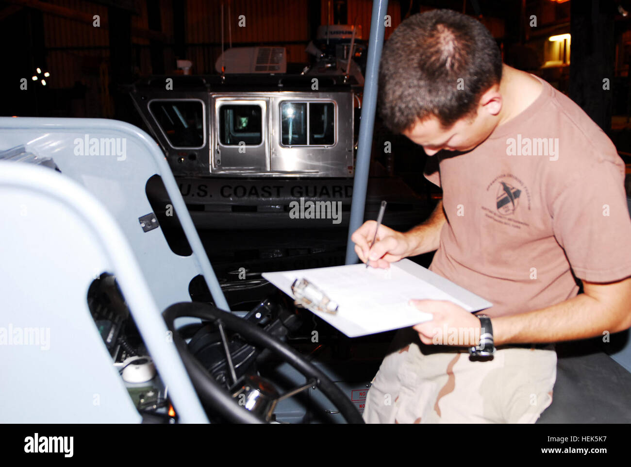 U.S. Navy personnel from Port Security Unit 305 conducted pre ...