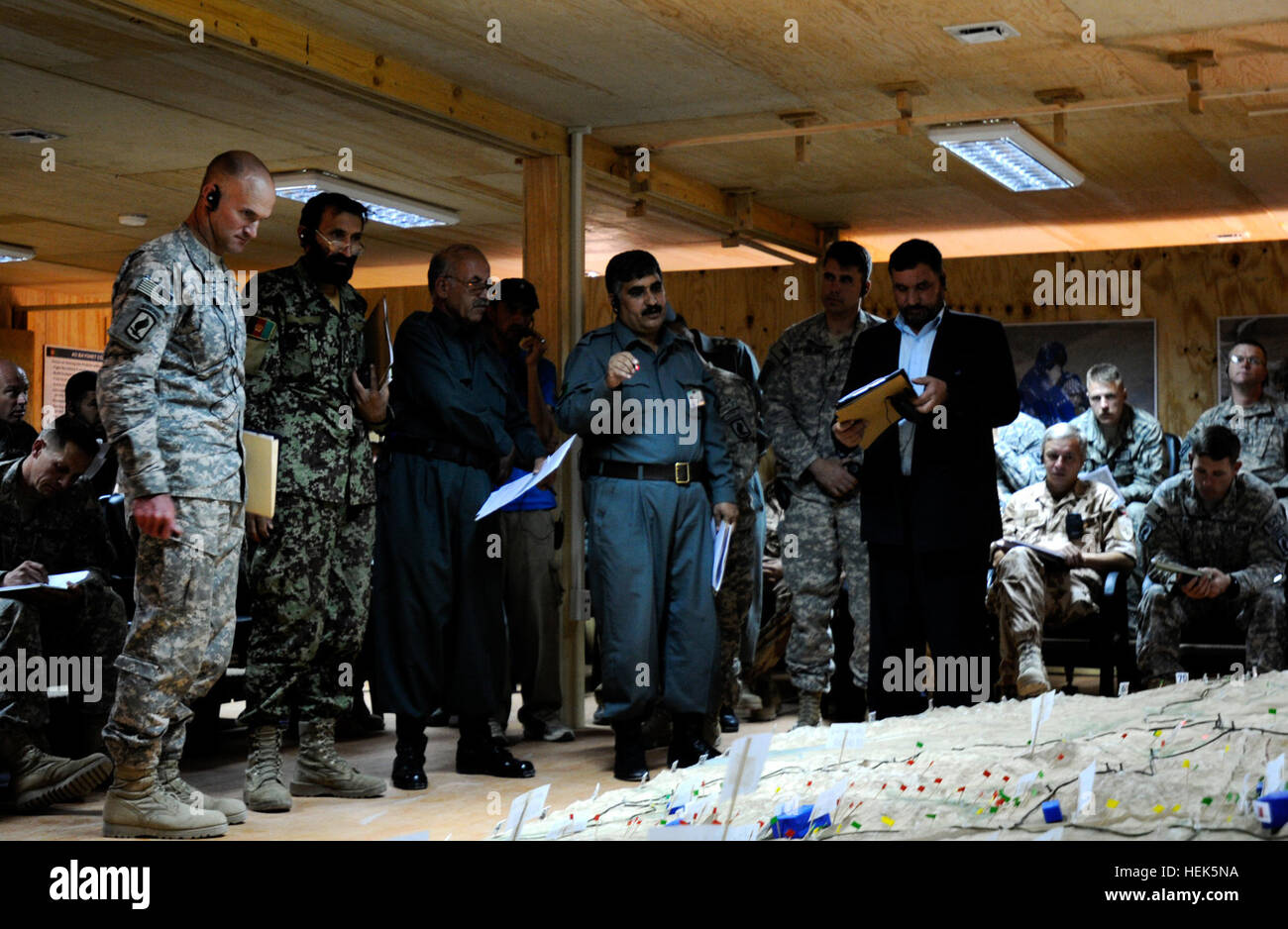 Members of the 173rd Airborne Brigade Combat Team and Afghan National ...
