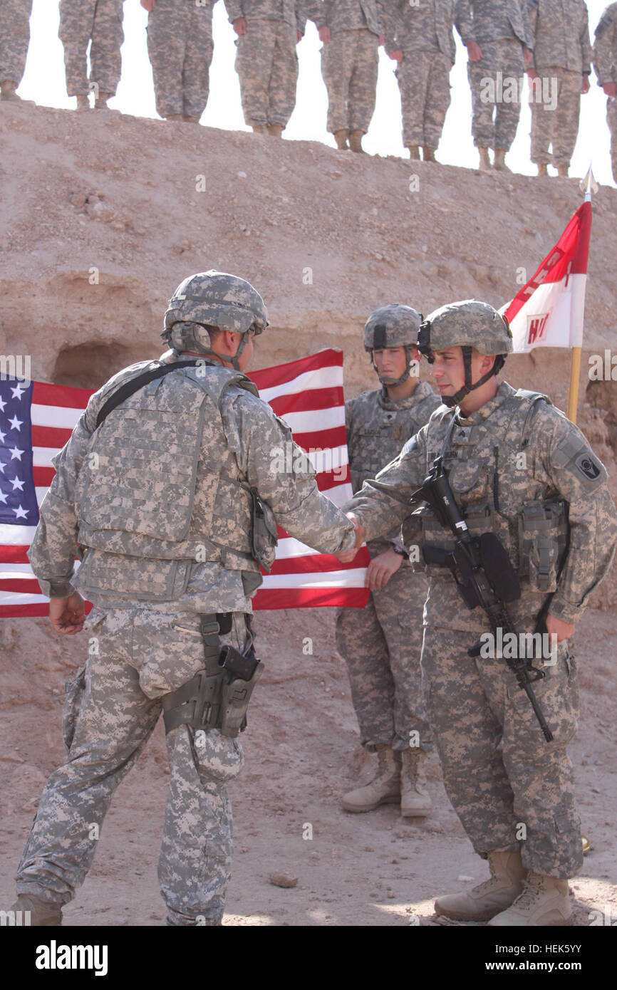 CAMP BUEHRING, Kuwait – Special Forces Lt. Col. Perry Blackburn Jr. re ...