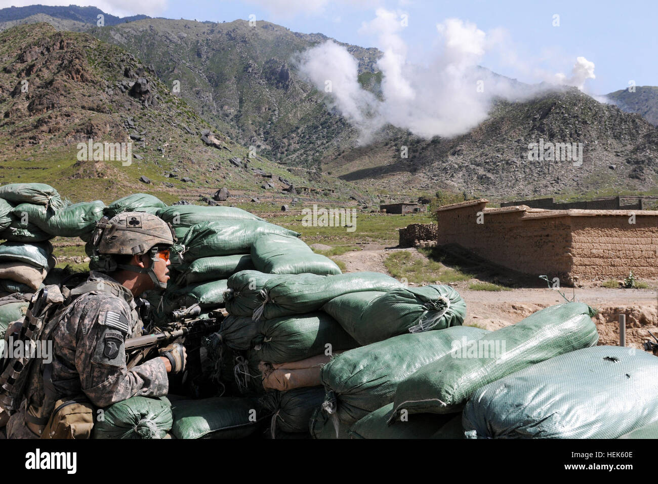 KUNAR PROVINCE, Afghanistan - U.S. Army Sgt. Ricardo E. Maya of Corozal ...