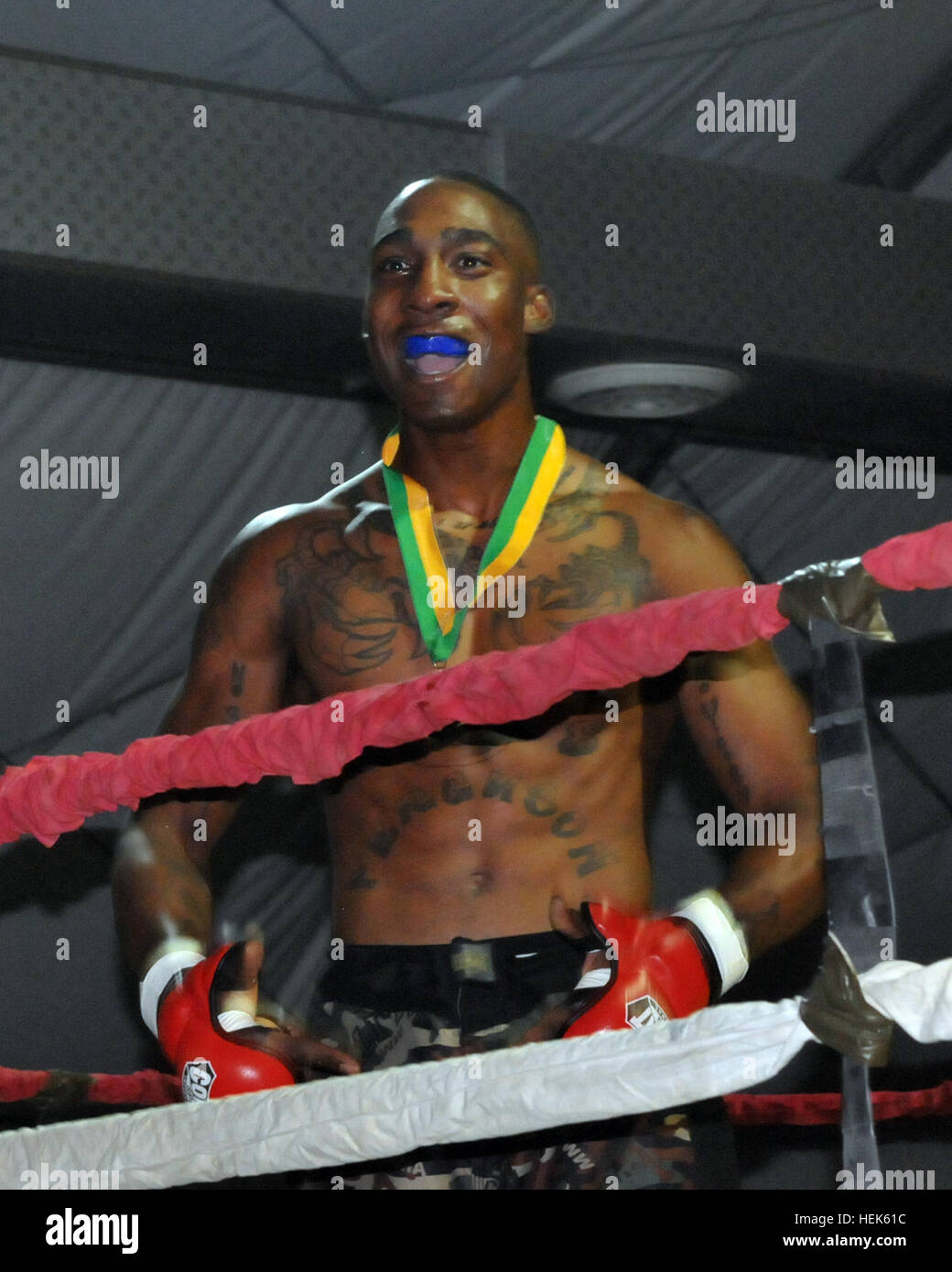 Spc. Michael Ferguson, a signal support systems specialist ...