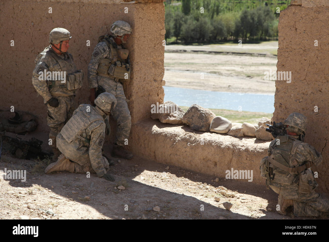 Afghanistan u s army soldiers with 3rd platoon hi-res stock photography ...