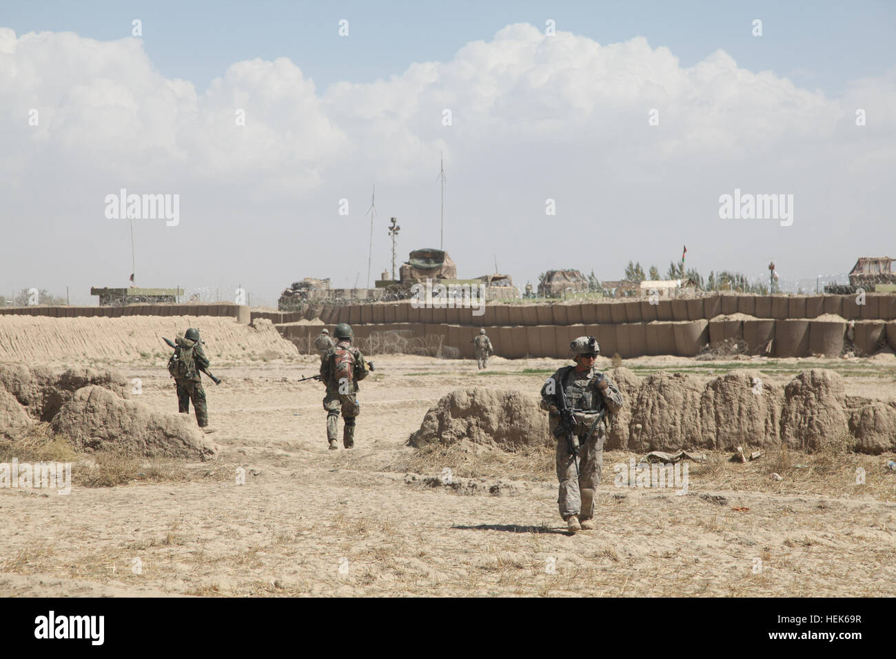 Task Force Red Currahee soldiers from 1st Battalion, 506 Infantry ...