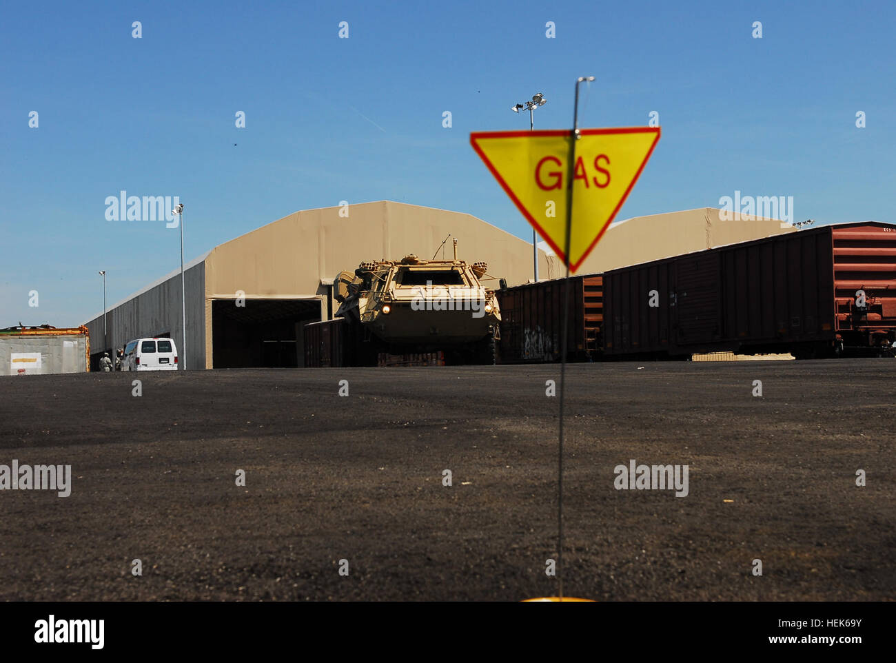 A M93A1 Fox, a rolling laboratory that takes air, water, and ground ...