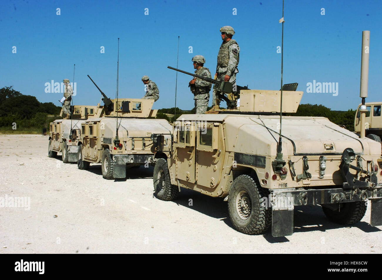 Soldiers from B Troop, 4th Squadron, 9th Cavalry Regiment, 2nd Brigade ...