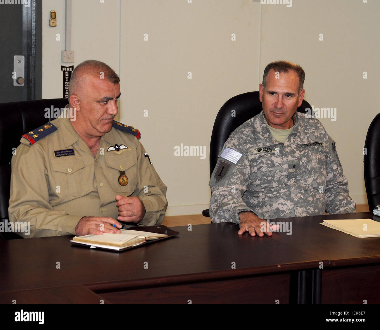 Brig. Gen. Randal Dragon, deputy commanding general for support with ...