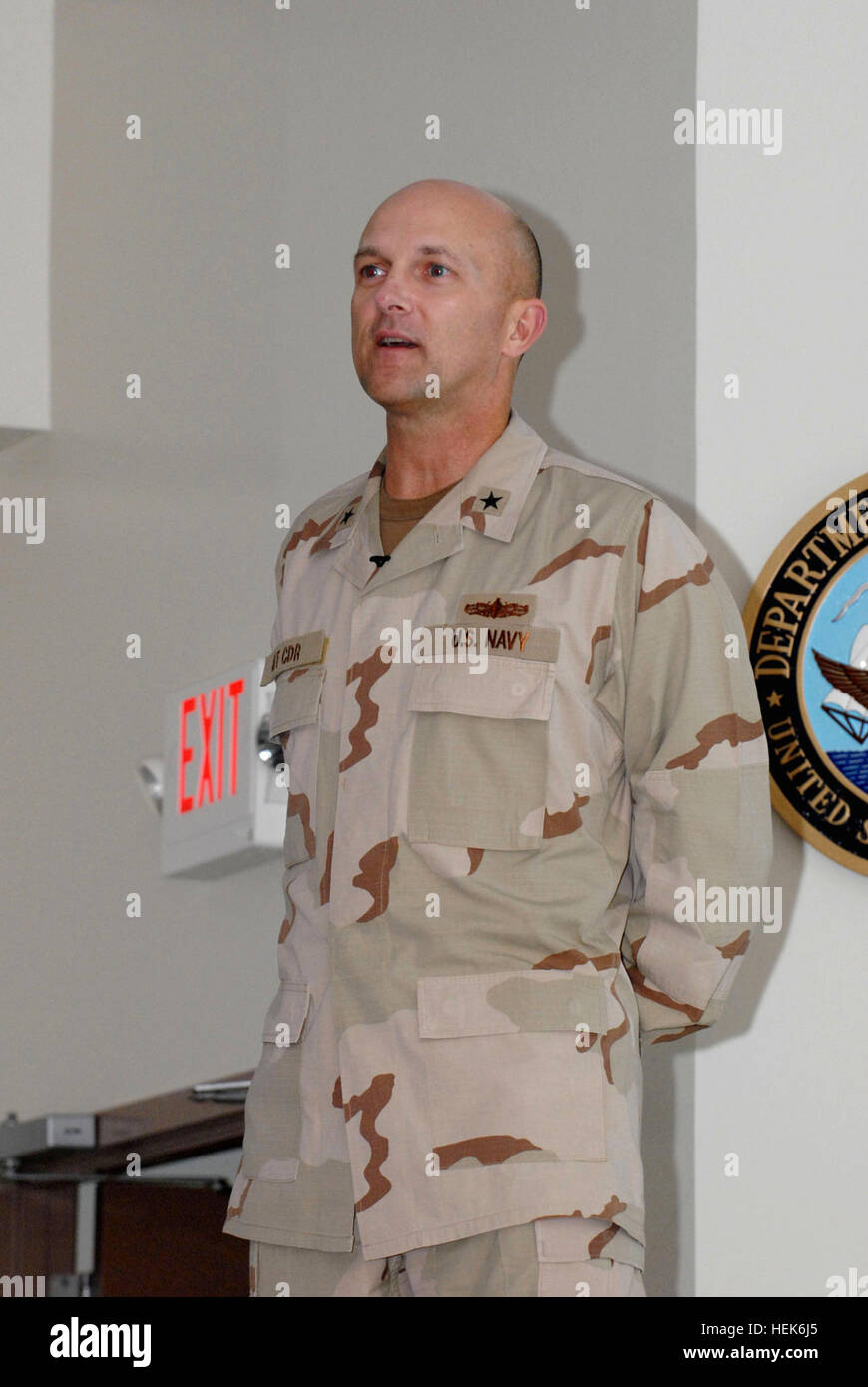 Navy Rear Adm. David M. Thomas Jr., Joint Task Force Guantanamo ...