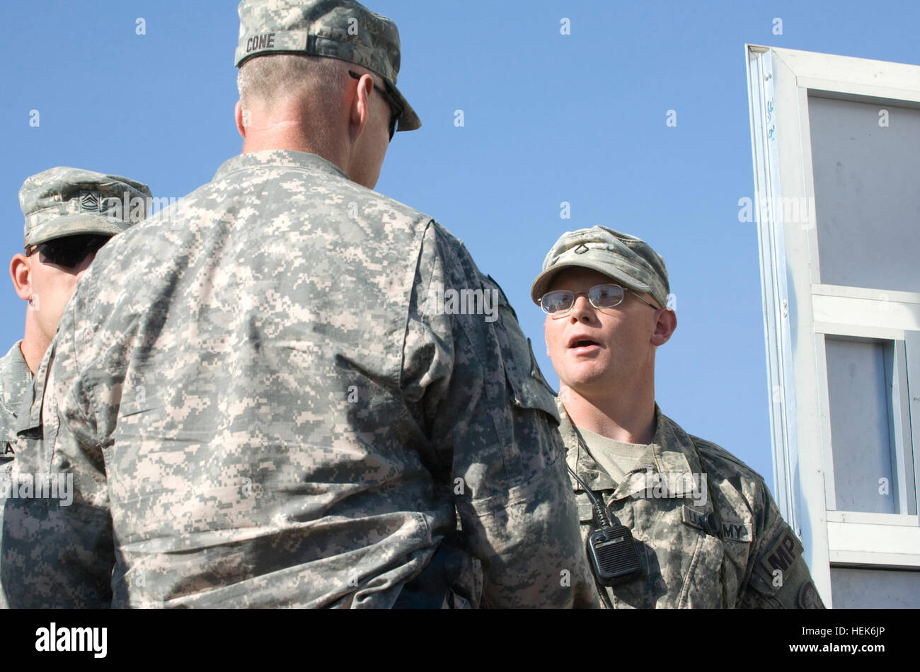 Lt. Gen. Bob Cone, United States Forces-Iraq deputy commanding general ...