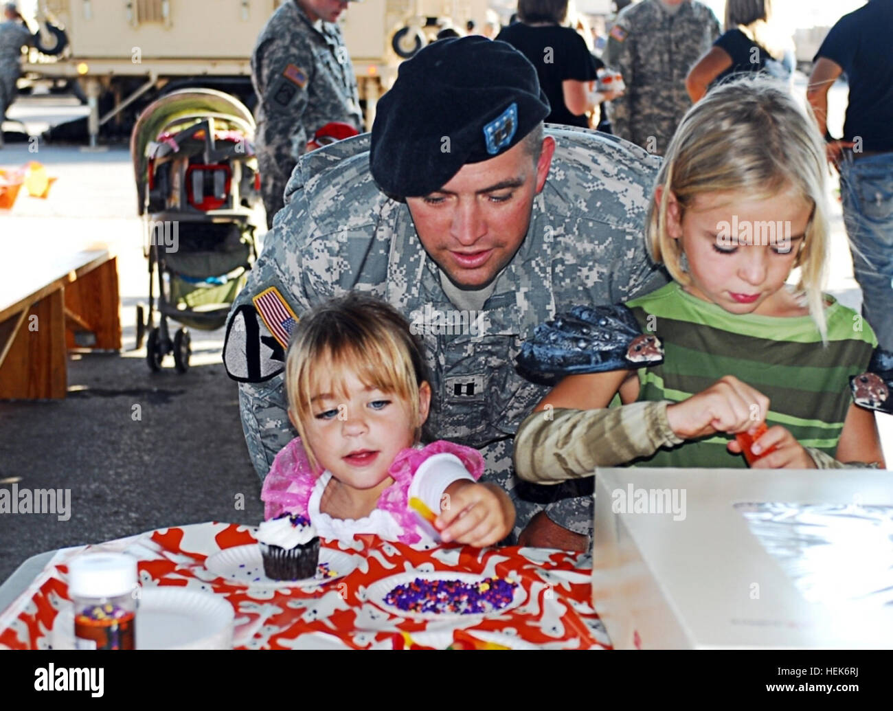 Capt. Charles Costello, the commander of Golf Battery, 3rd Battalion ...