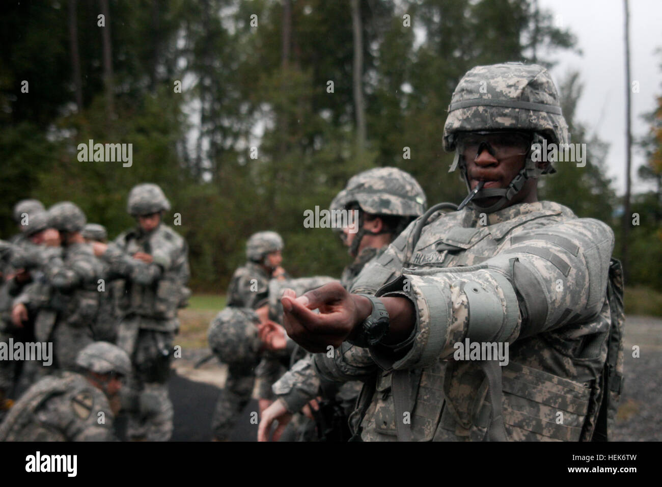 U.S. Army Sgt. Timothy Hughes of Dallas, Texas, representing Eight U.S ...