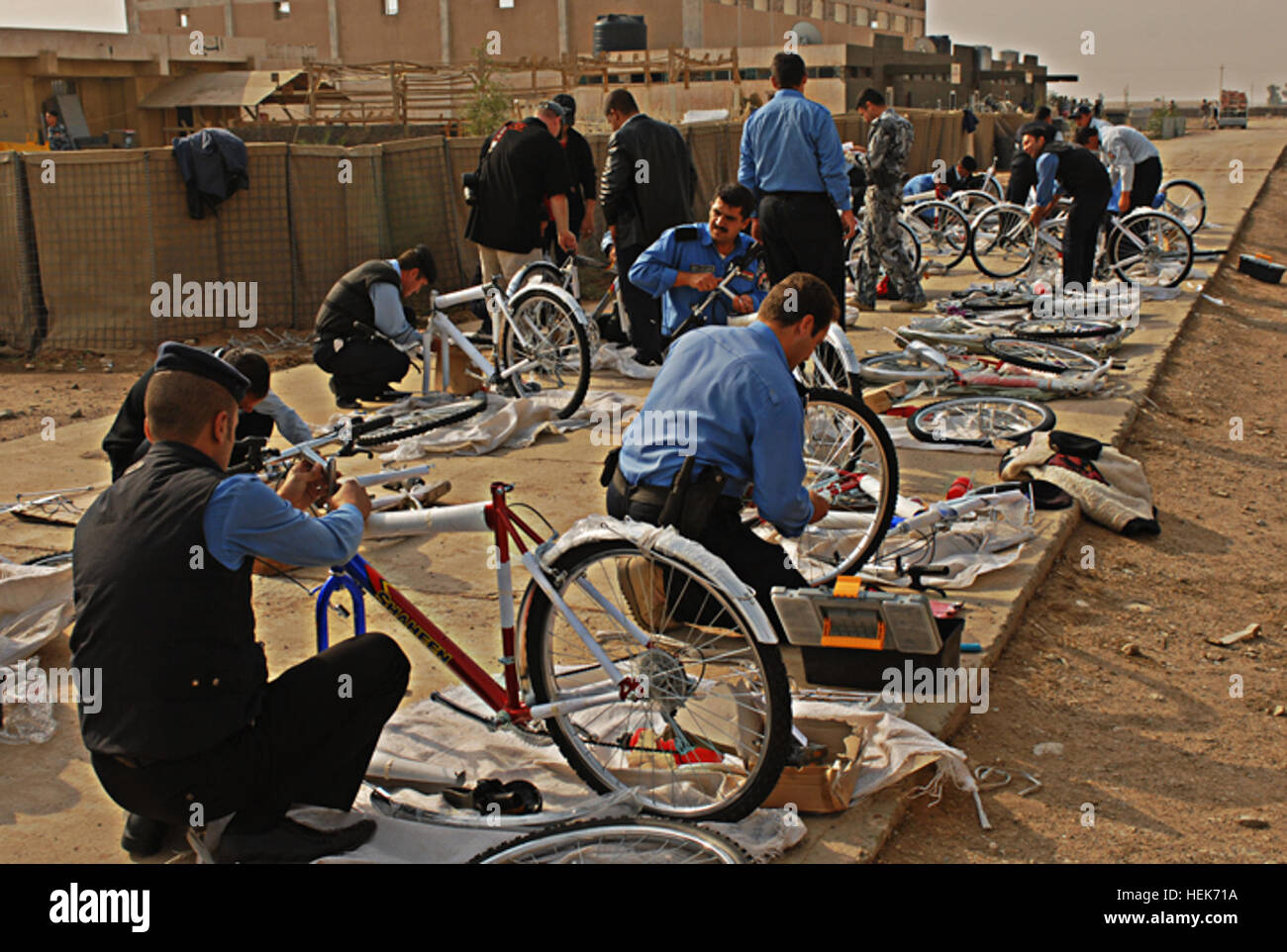 Flickr - The U.S. Army - Hitting the streets of Iraq on two wheels ...
