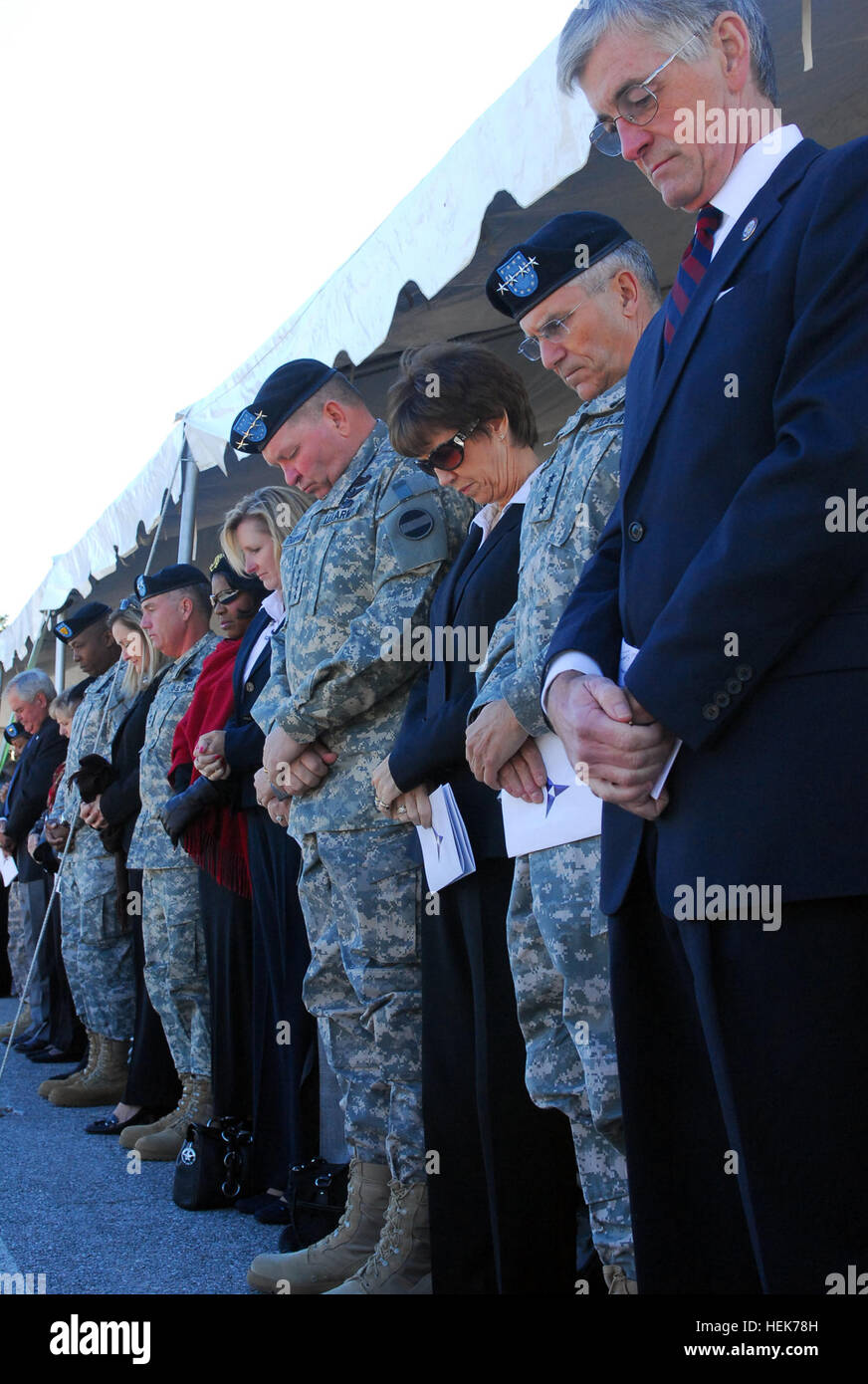 The Honorable John McHugh, Secretary of the Army, Gen. George W. Casey ...